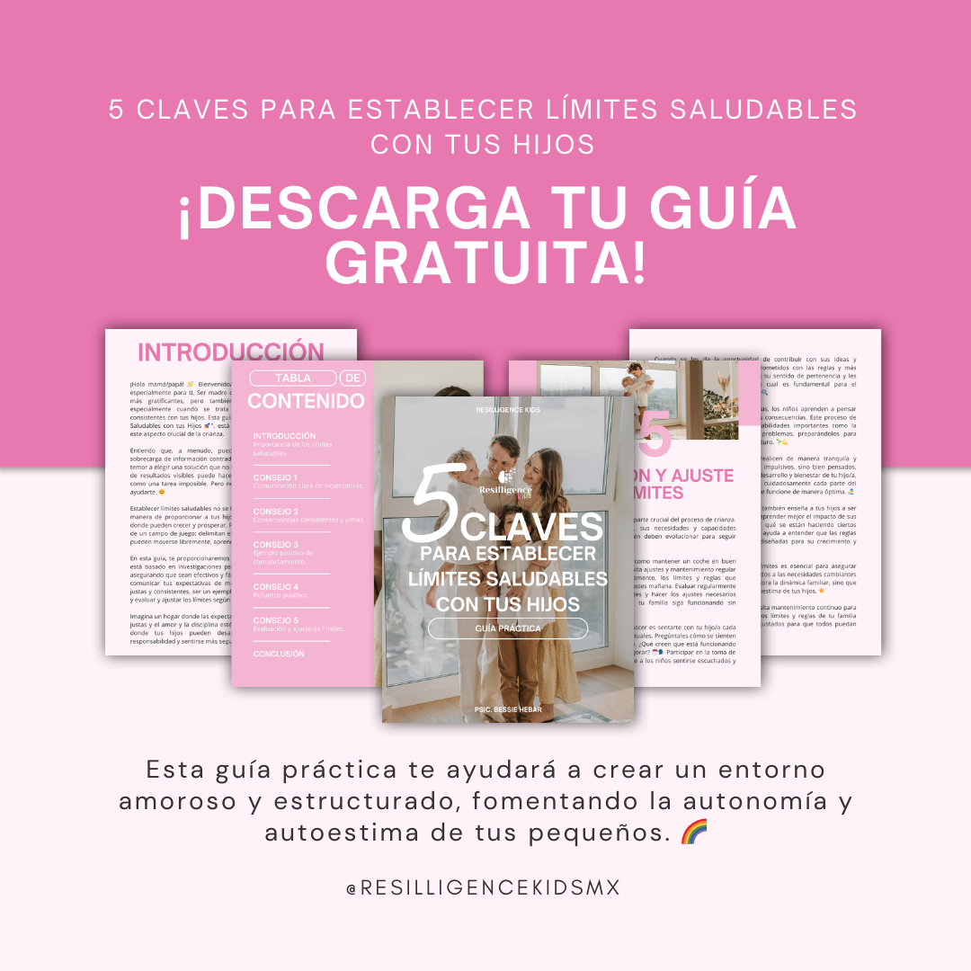 5 Claves para Establecer Límites Saludables con tus Hijos