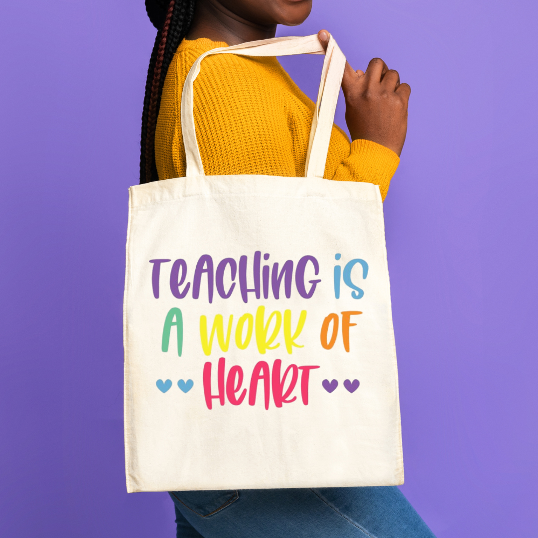Teaching is a Work of Heart {FREE} Teacher SVG - Sunshine and Munchkins
